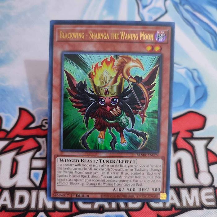 Jual yugioh blackwing - Sharnga The Waning Moon BLMR ultra rare original - Jakarta Barat ...