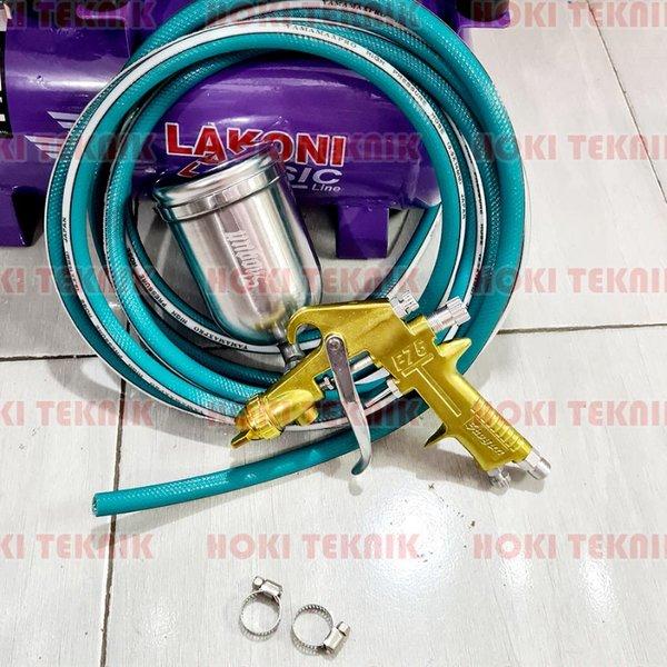 Jual Paket Spraygun Murah F75 Selang Kompresor 5 meter Spray Gun ...