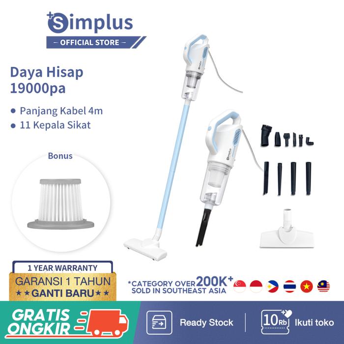 Jual Simplus Handheld Vacuum Cleaner Plus Low Watt Daya Hisap Tinggi ...