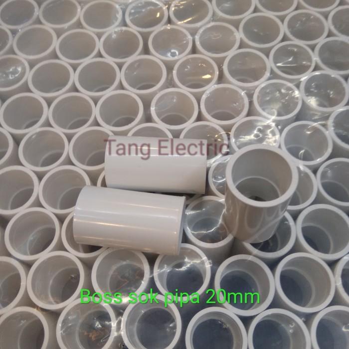 Jual sok boss coupling 20mm sok pipa sambungan pipa pvc counduit - Kota ...