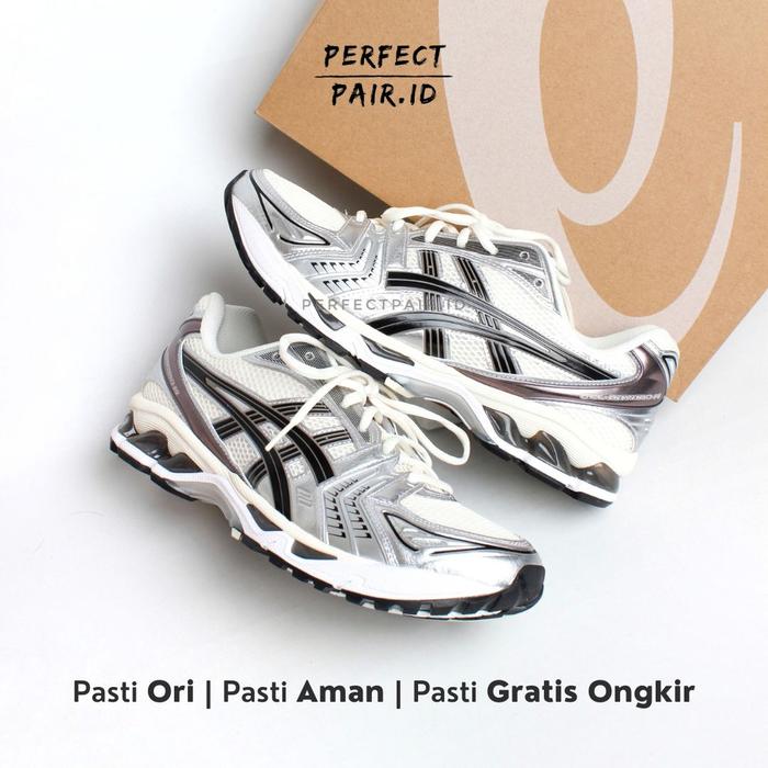 Jual Asics Gel Kayano 14 Cream Black Metallic Plum 100% Original BNIB ...
