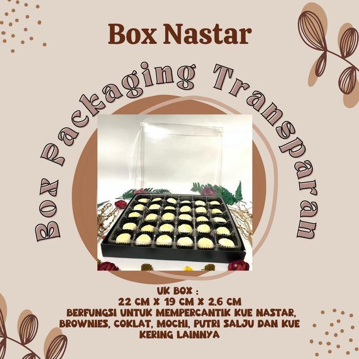 Jual 10 SET BOX PACKAGING TRANSPARAN BOX KUE KERING HAMPERS BOX KUE ...