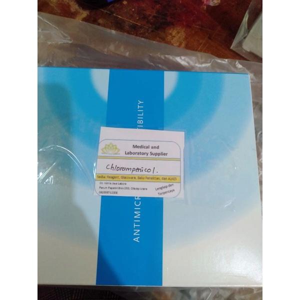 Jual kloramfenikol Disc Oxoid Per Loop isi 50lembar _ Disk Antibiotik ...