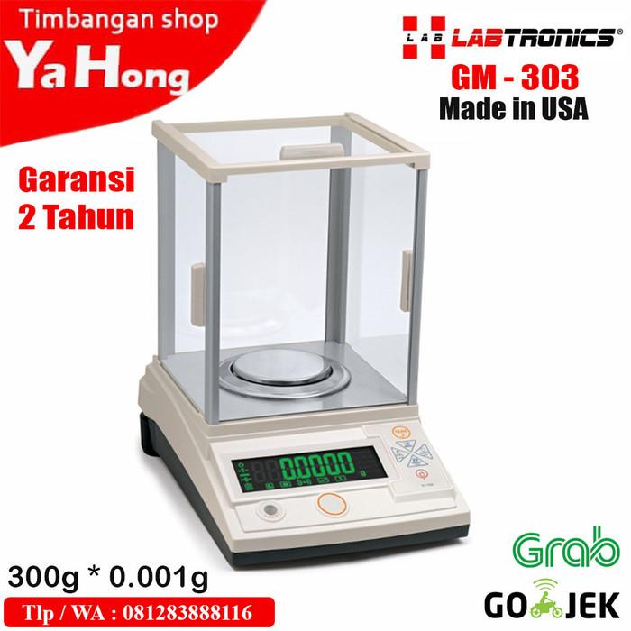 Jual Timbangan Labtronics / Timbangan Analitik Lab GM-303 300g 0.001g ...