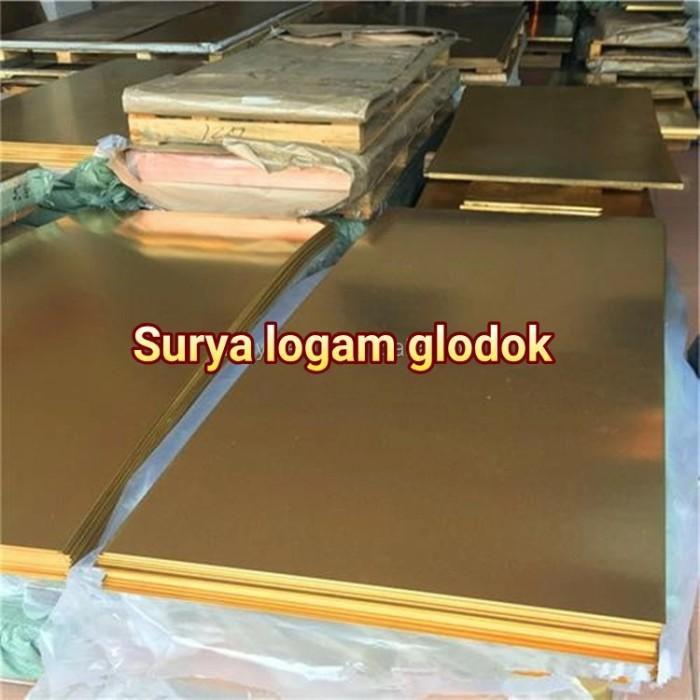 Jual Plat Kuningan Ukuran 80mm x 150mm Tebal 8mm - Jakarta Barat ...