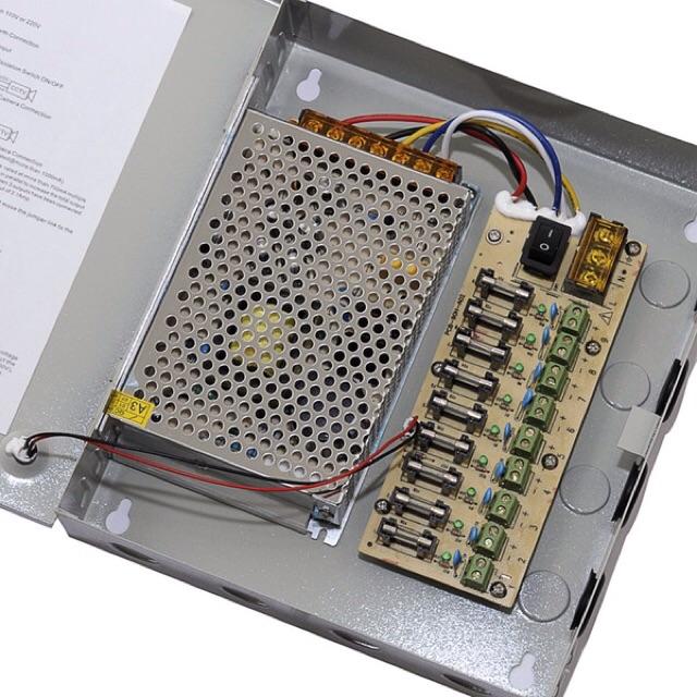 Jual Power supply 10A box 12V original / trafo 10 ampere 12 volt real ...