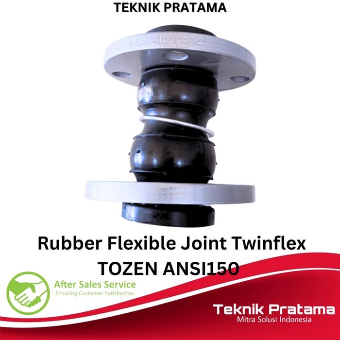 Jual 2" Rubber Flexible Joint Twinflex TOZEN ANSI 150 Size 2 Inch - Jakarta Barat - Teknik ...