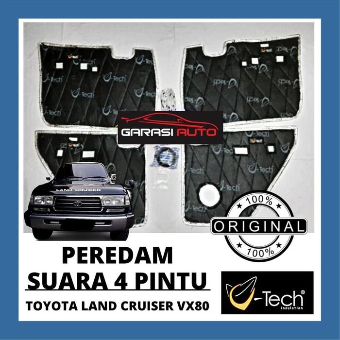 Jual Peredam Suara 4 Pintu Akustik Mobil Toyota Land Cruiser VX80 Vtech ...