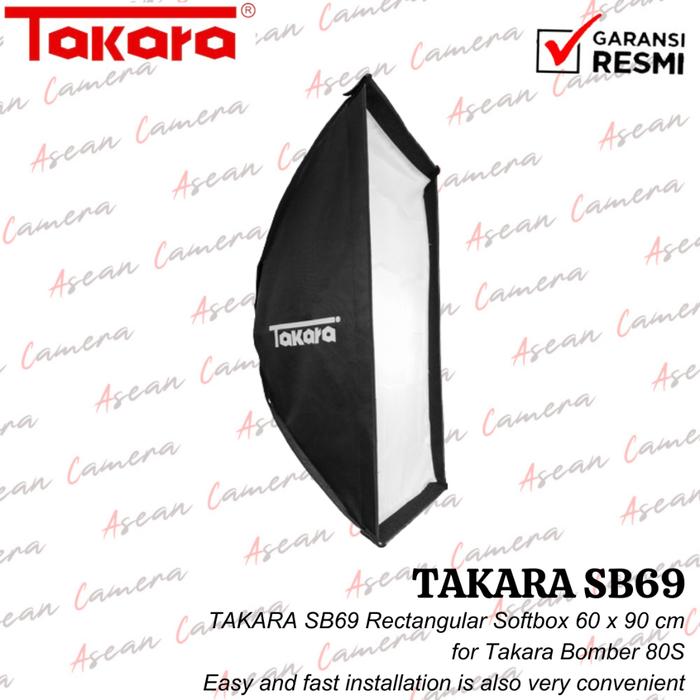Jual Takara SB69 Rectangular Softbox 60x90cm for Takara Bomber 80S ...