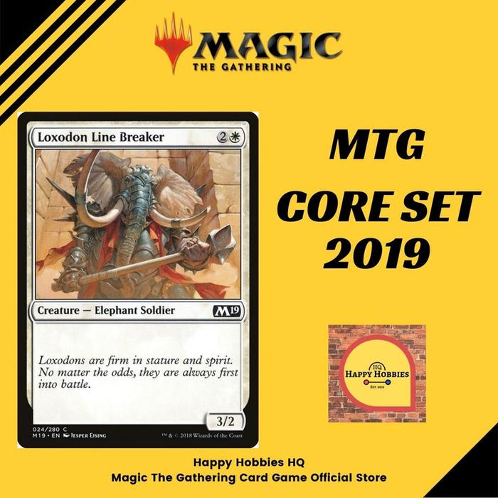 Jual Loxodon Line Breaker M19 Common 024/280 MTG Singles - Kota ...