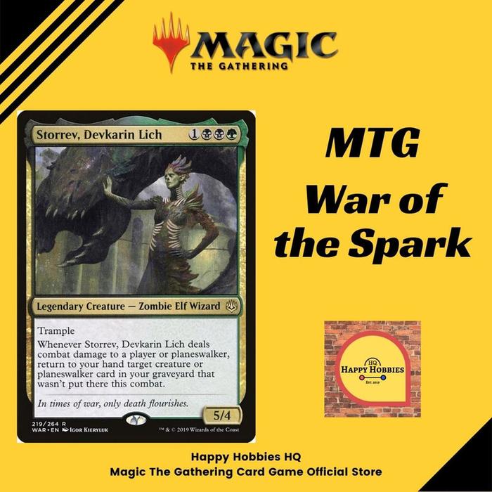 Jual Storrev, Devkarin Lich WAR Rare 219/264 MTG Singles - Kota ...