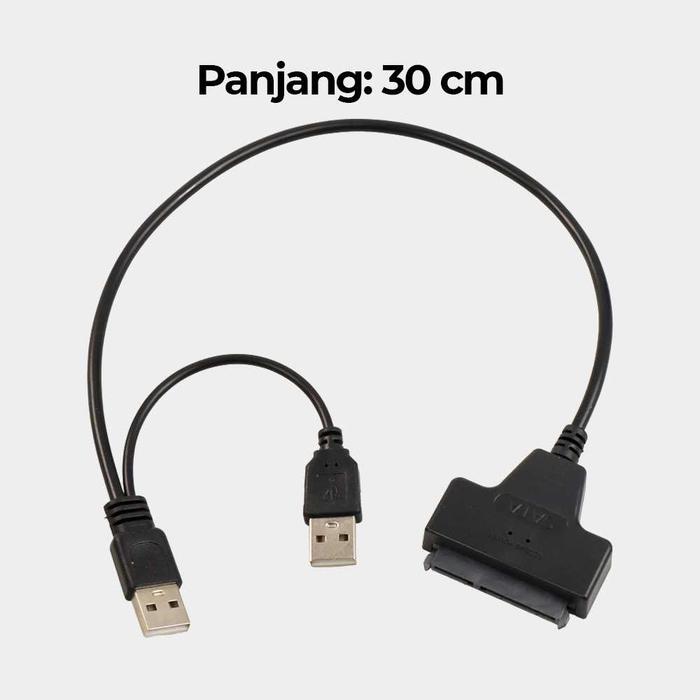 Jual Kabel Sata To Usb 2.0 Hdd/ssd Adaptor Pembaca Hardisk Usb Di ...