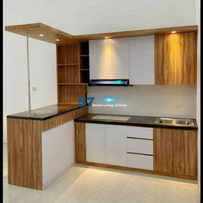 Jual Kitchen Set-Rak Dapur Sehat Minimalis Free Desain Bahan Multiplek HPL - Kab. Pati ...