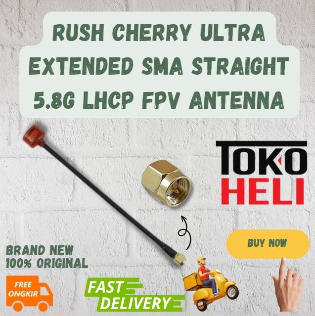 Jual Rush Cherry Ultra Extended Sma Straight 5.8g Lhcp Fpv Antenna Di ...