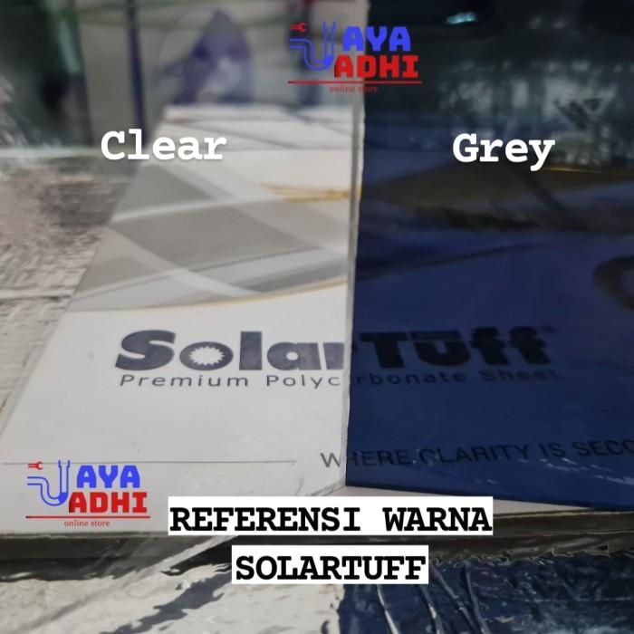 Jual Unik Policarbonat Solartuff Flat - clear 1.2mm 1m Murah - Kota ...