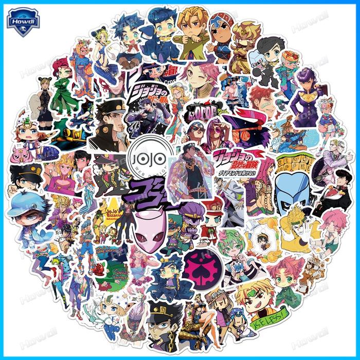 Jual Stiker Desain Anime Jojo S Bizarre Adventure Tahan Air Untuk Helm ...