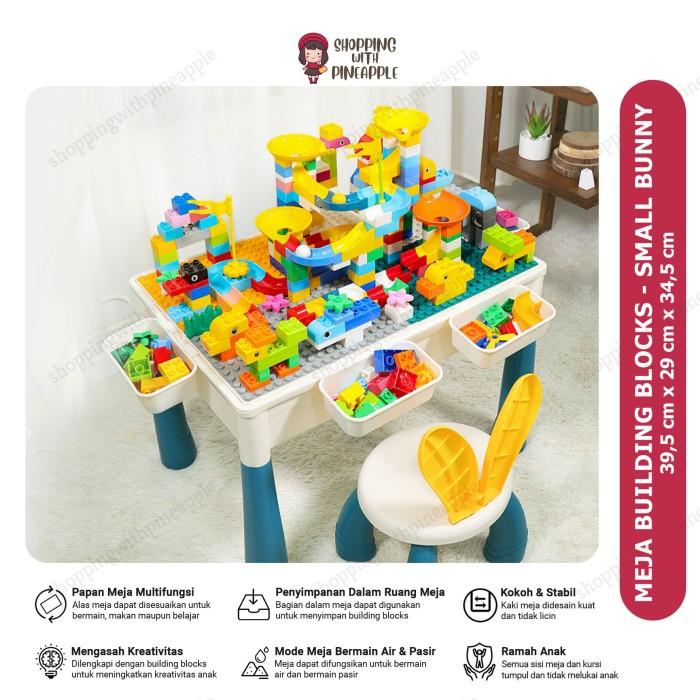 Jual SWP - Meja Building Blocks Small Bunny / Meja Bermain Dan Belajar ...