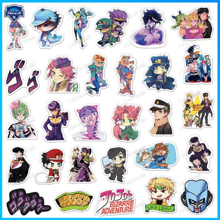 Jual Stiker Desain Anime Jojo S Bizarre Adventure Tahan Air Untuk Helm ...