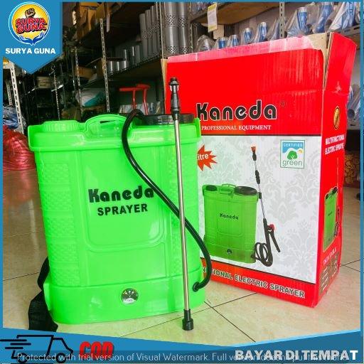 Jual tangki semprotan sawah sprayer elektrik pertanian kaneda 16 liter ...
