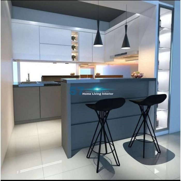 Jual Kitchen Set dan Meja Mini Bar Minimalis Fre Desain Bahan Multiplek ...