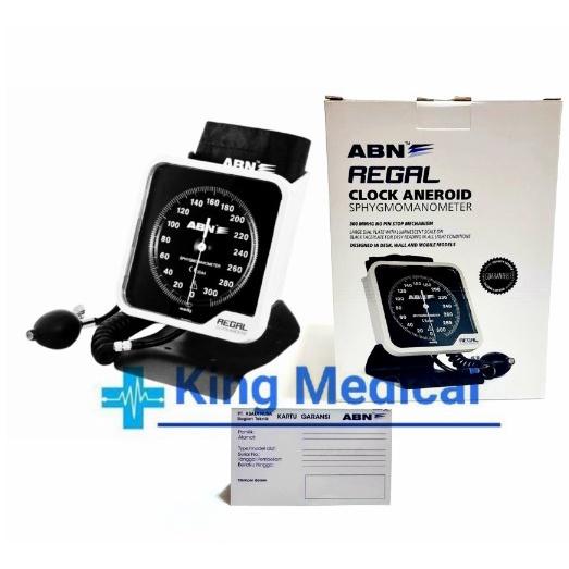 Jual ABN Regal Tensimeter Clock Aneroid Desk/Meja Bigben Model ...