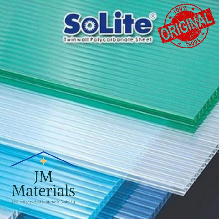Jual Polikarbonat Polycarbonate SOLITE 4mm Atap Kanopi permeterRol ...