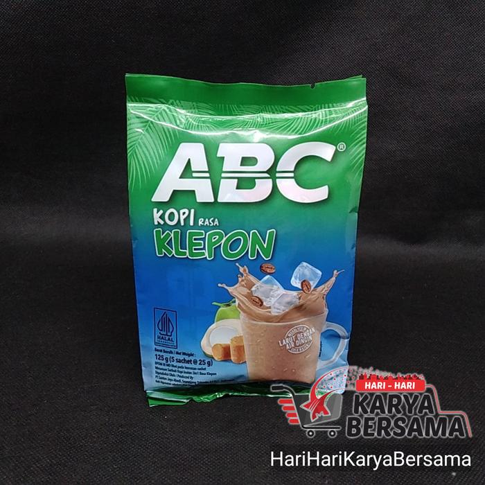 Jual MINUMAN BUBUK KOPI INSTANT ABC RASA KLEPON PACK 5'S X 25GR - Kota ...