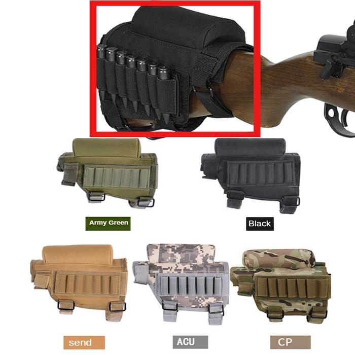 Jual Tactical Butt Stock Rifle Cheek Rest Pouch Military Gear - Jakarta Barat - pamairtelindo ...