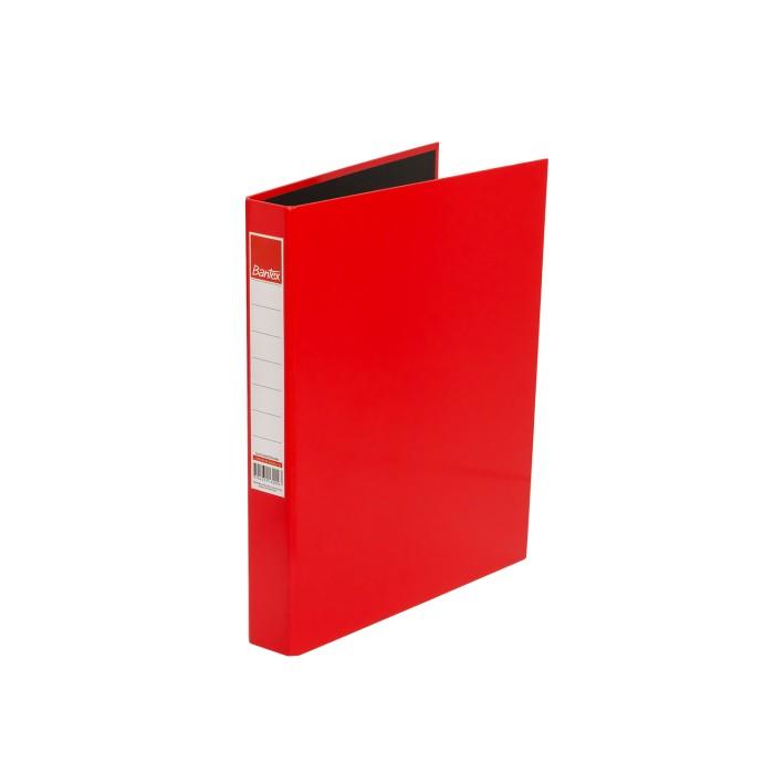 Jual Bantex Laminated Ring Binder 2 Ring 25mm A4 Red #1130 09+P - Kab ...