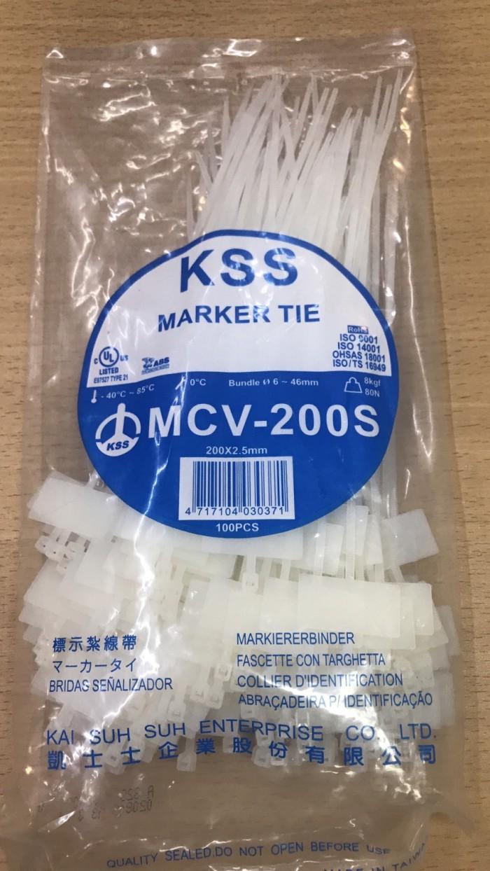 Jual Kabel Ties MCV-200S / Market Tie CV-200 KSS / Pengikat Kabel MCV 200S - Jakarta Pusat ...
