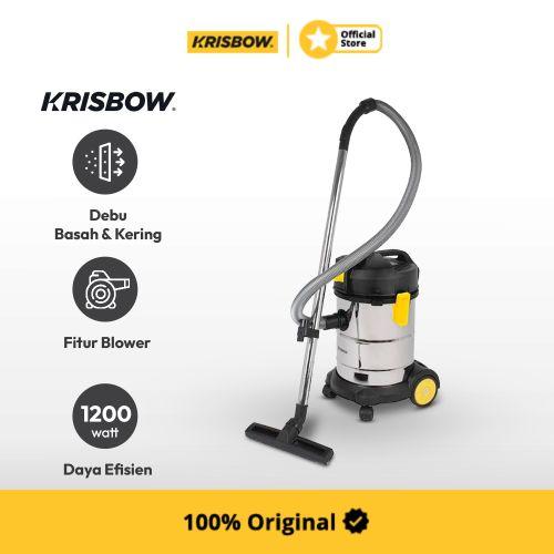 Promo Krisbow Vacuum Cleaner Debu Kering & Basah 30 Ltr 1200 Watt Cicil 0% 3x - Kab. Bekasi ...