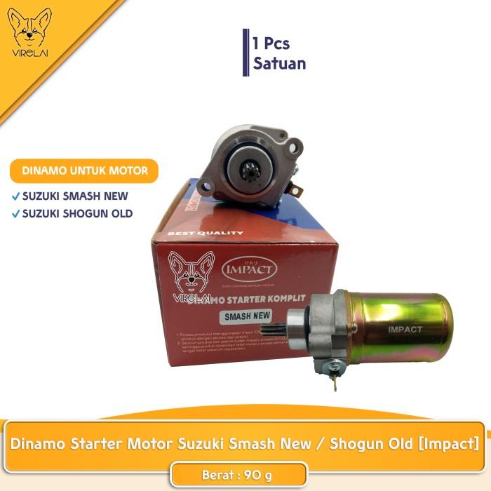 Promo Dinamo Starter Motor Suzuki Smash New / Shogun Old [Impact ...
