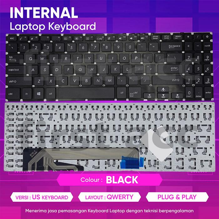 Promo Keyboard Laptop ASUS X560 X560UD X507UA YX560 YX560UD - Kota ...