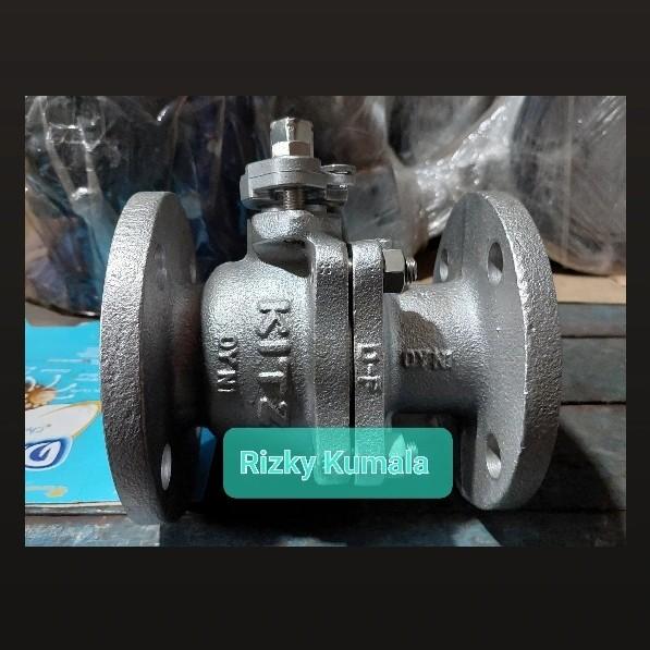 Jual Ball Valve KITZ Flange Jis 10K Stainless 304 - 2 Inch Best - Jakarta Timur - HARDWARE HOOD ...