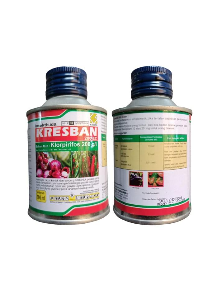 Jual Obat Hama Tanaman Kresban 200EC 100 ML Insektisida Klorpirifos ...