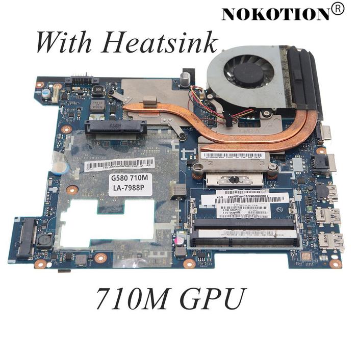 Jual Nokosi untuk Lenovo IdeaPad G580 Motherboard Laptop QIWG6 LA-7988P ...