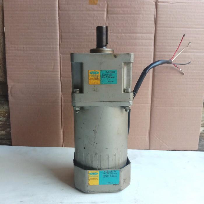Jual AC Motor Gearbox PeeiMoger 220V 120W Ratio 1:30 Gearhead Gearbox ...