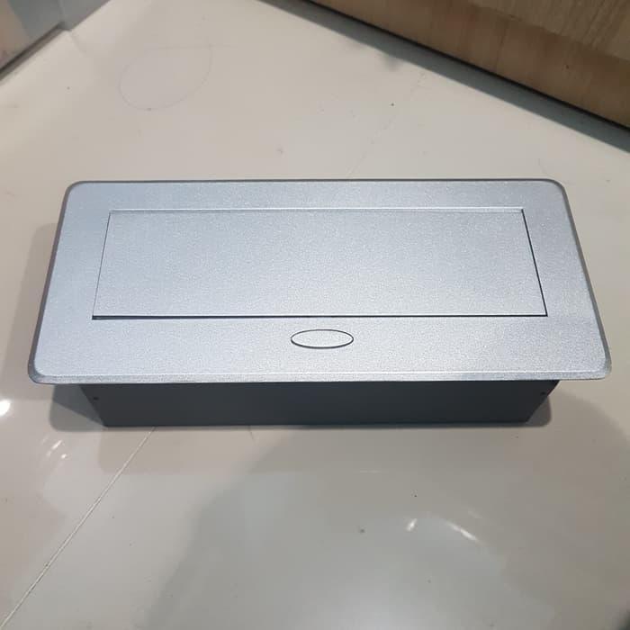 Jual Floor Power Socket Outlet / Stop Kontak Listrik Lantai Meja Tanam ...