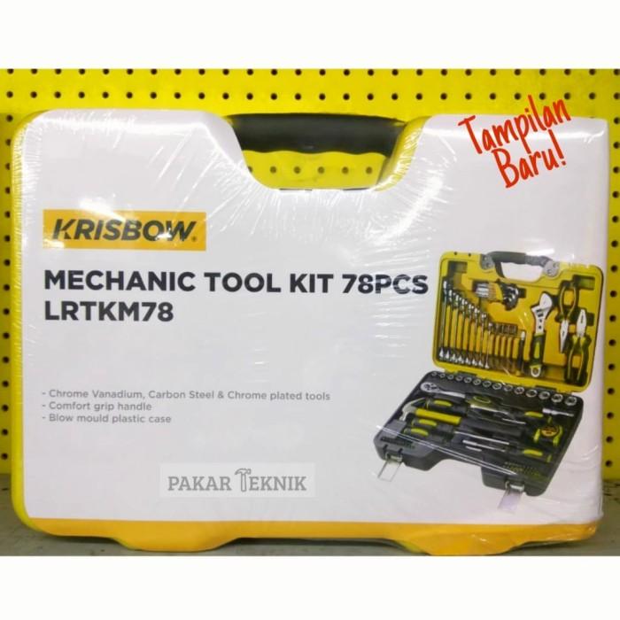 Jual Set Peralatan Mekanik / Mechanic Tool Set 78 pcs Krisbow Best ...