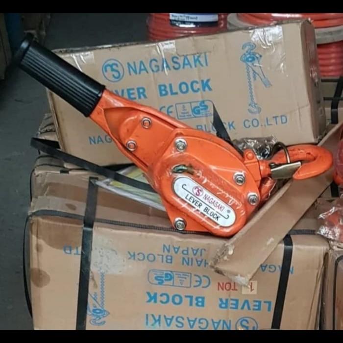 Jual LEVER BLOCK 1.1/2 TON x 1.1/2 METER NAGASAKI JAPAN HOIST 1,5Tx1,5 ...