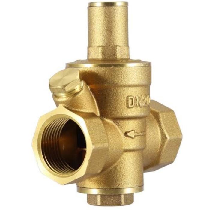 Jual PRV PRESSURE REDUCING VALVE KUNINGAN DRAT 1/2" INCH / PRV CHROME ...