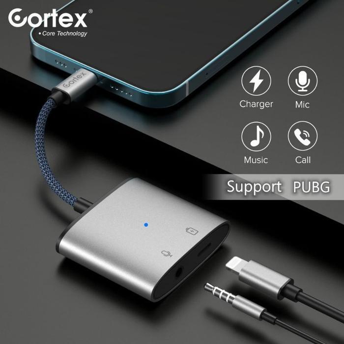 Jual Cortex Splitter iP 2in1 Lhtning to ja CONVERTER iP orinal IC PUBG ...