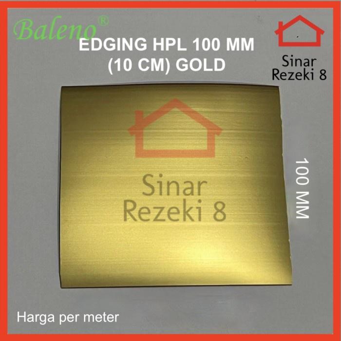 Jual Edging HPL GOLD 100 MM / Emas List Pinggiran Meja Kayu 10 cm ...