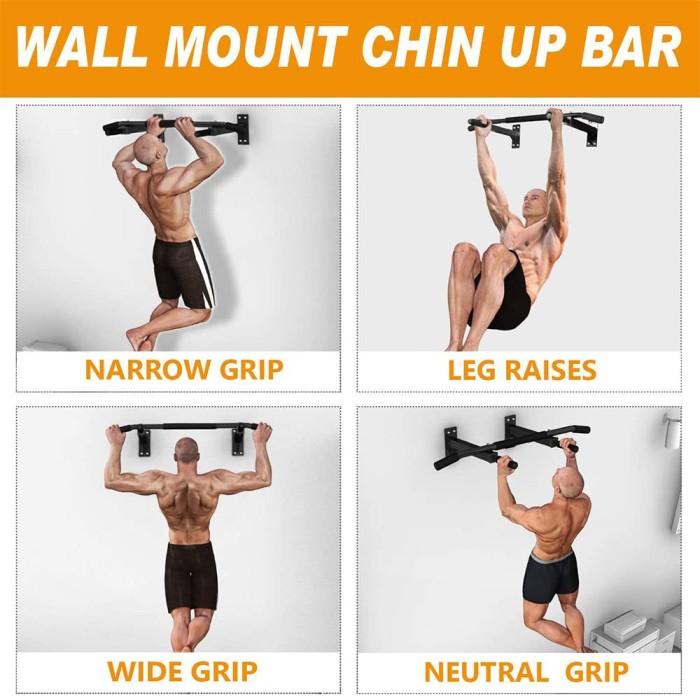 Jual Tiang Pull Up Bar Dinding, Alat Pull Up Tembok Dinding, Alat ...