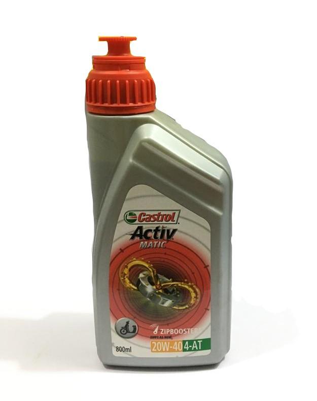 Jual OLI CASTROL ACTIVE MATIC 20W-40 0.8L - OLI MOTOR CASTROL ACTIVE ...