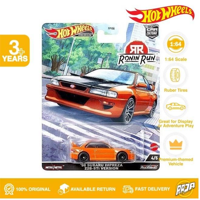 Jual Hot Wheels Premium Ronin Run 98 Subaru Impreza 22B Sti Version ...