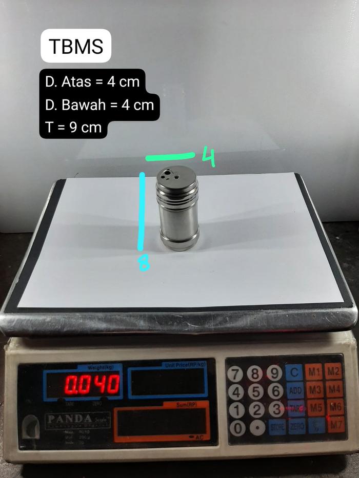 Jual Tempat Bumbu/Powder/Bubuk/Topping Stainless Multi/Single TB ...