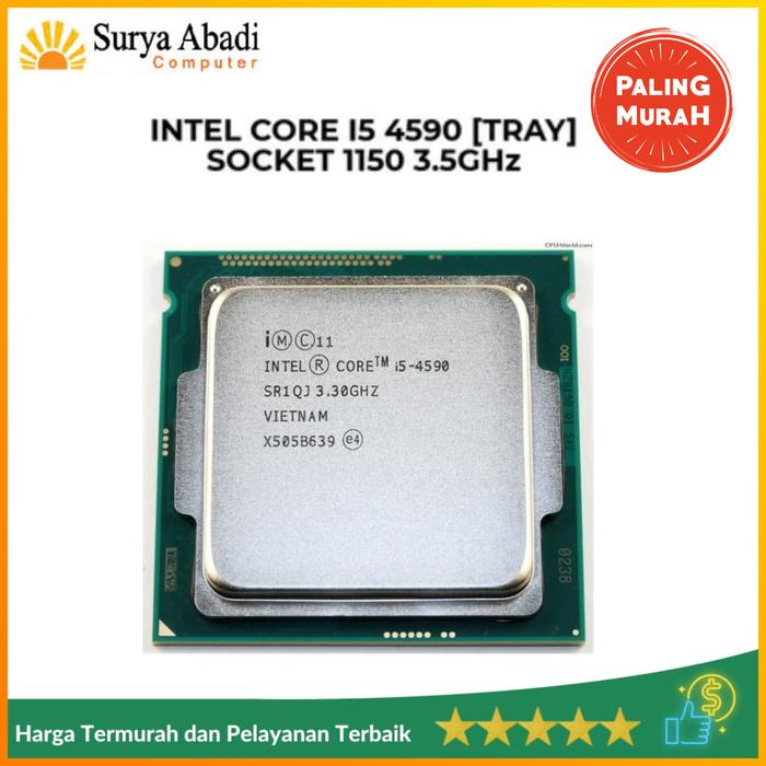 Jual Processor Intel Core i5 - 4590 3.5 Ghz Tray Socket 1150 | I5 gen 4 ...