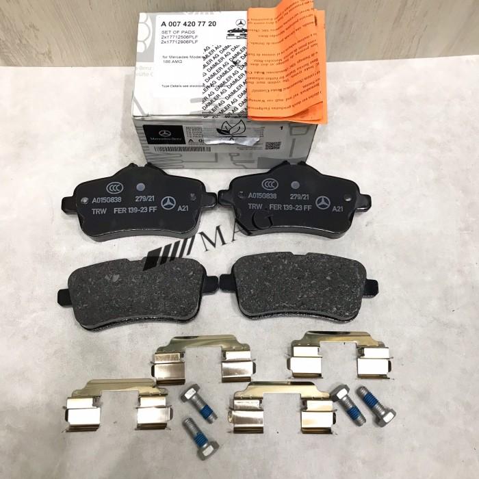 Jual Kampas Rem Brake Pad Belakang W166 ML GL400 GLS400 GLE Mercedes ...