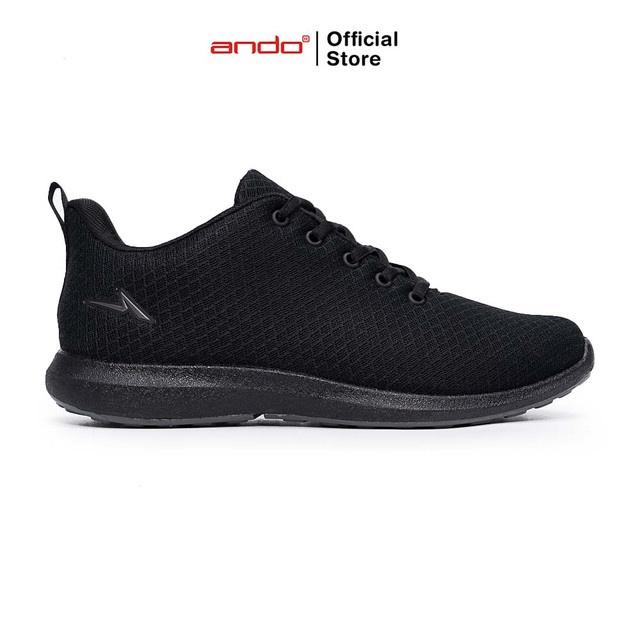 Jual Ando Official Sepatu Sneakers Bsc 21 Pria Dewasa - Hitam/Hitam ...